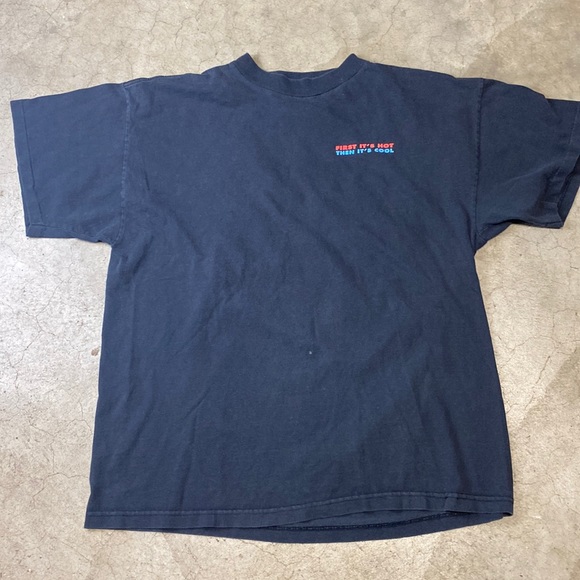 Shirts | Vintage 1995 Aftershock First Its Hot Then Its Cool Shirt ...